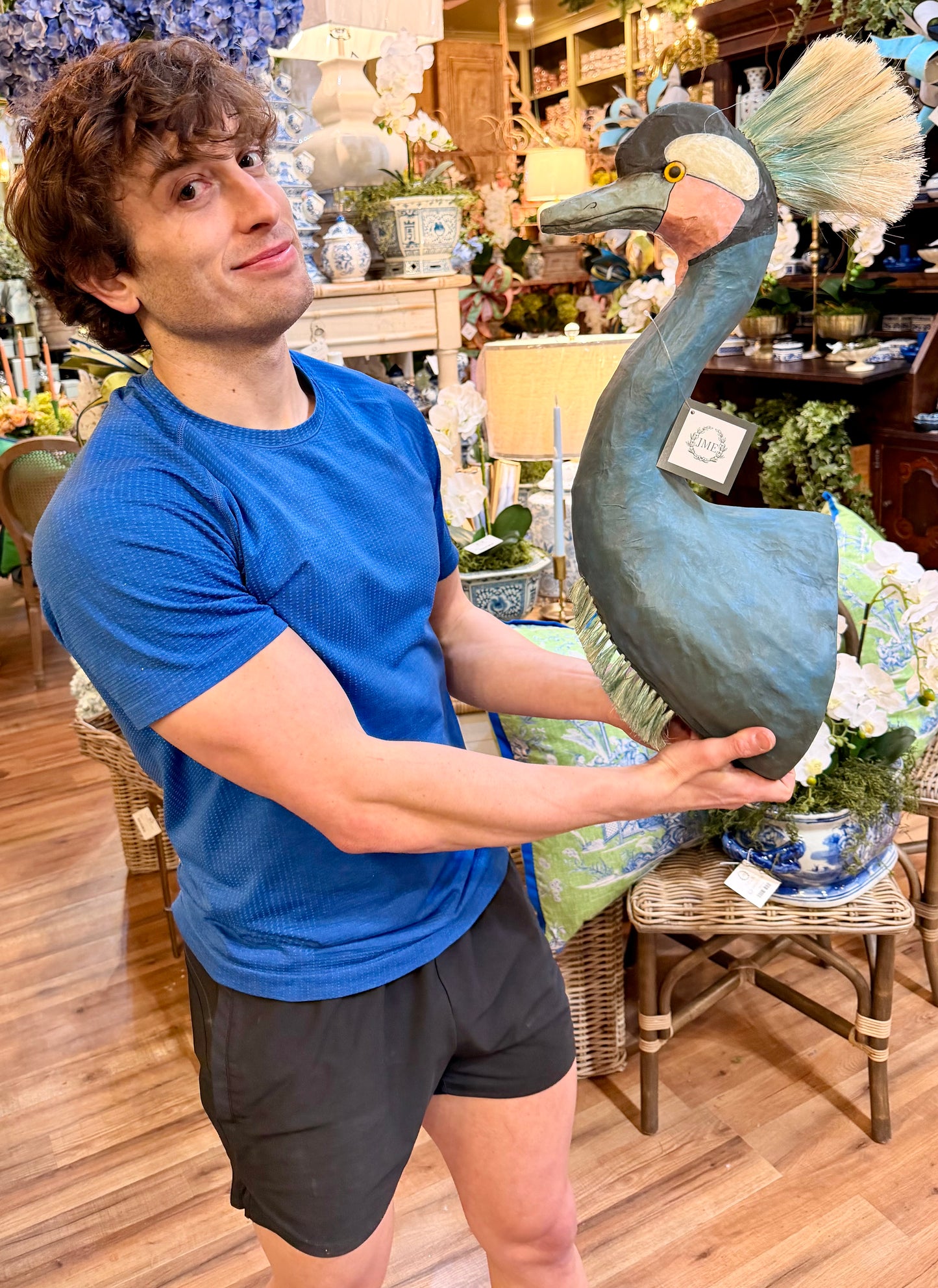 Crowned Crane Wall Mount – John Mark's