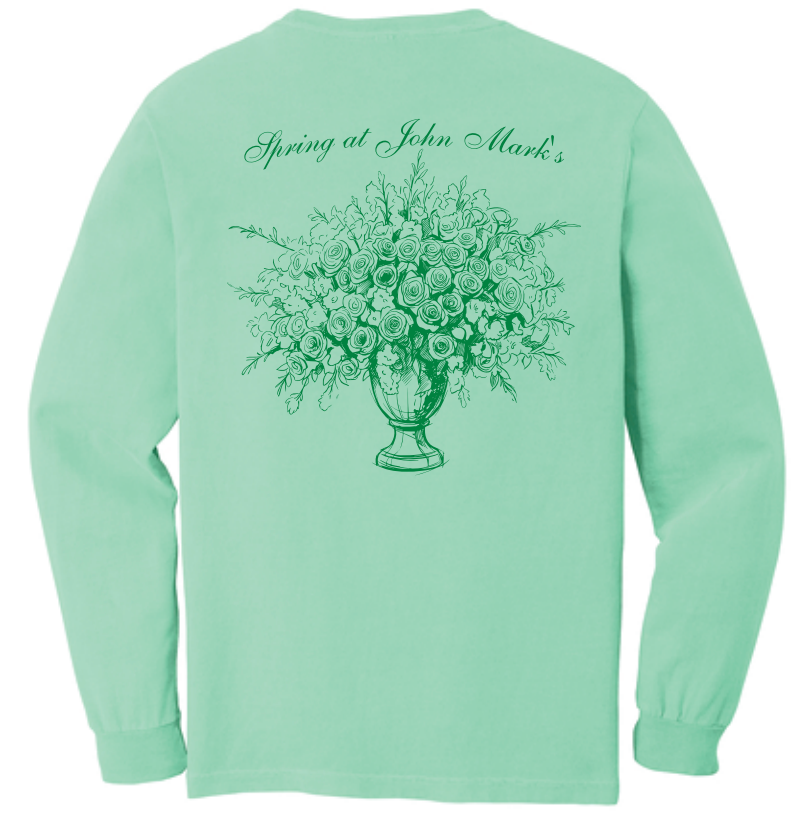 "Spring at John Mark's!" Long Sleeve T-Shirt – John Mark's
